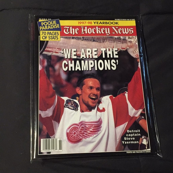 NHL | Accents | 3 Vintage Hockey Magazines | Poshmark